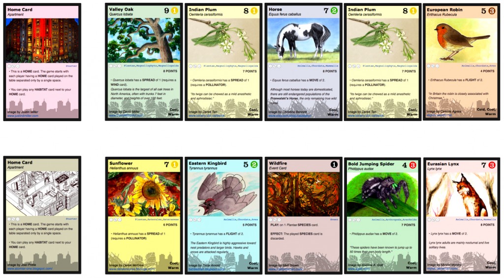 Ecosystem Game – Basic Rules (Version 1.4a) | PHYLO: THE TRADING CARD GAME